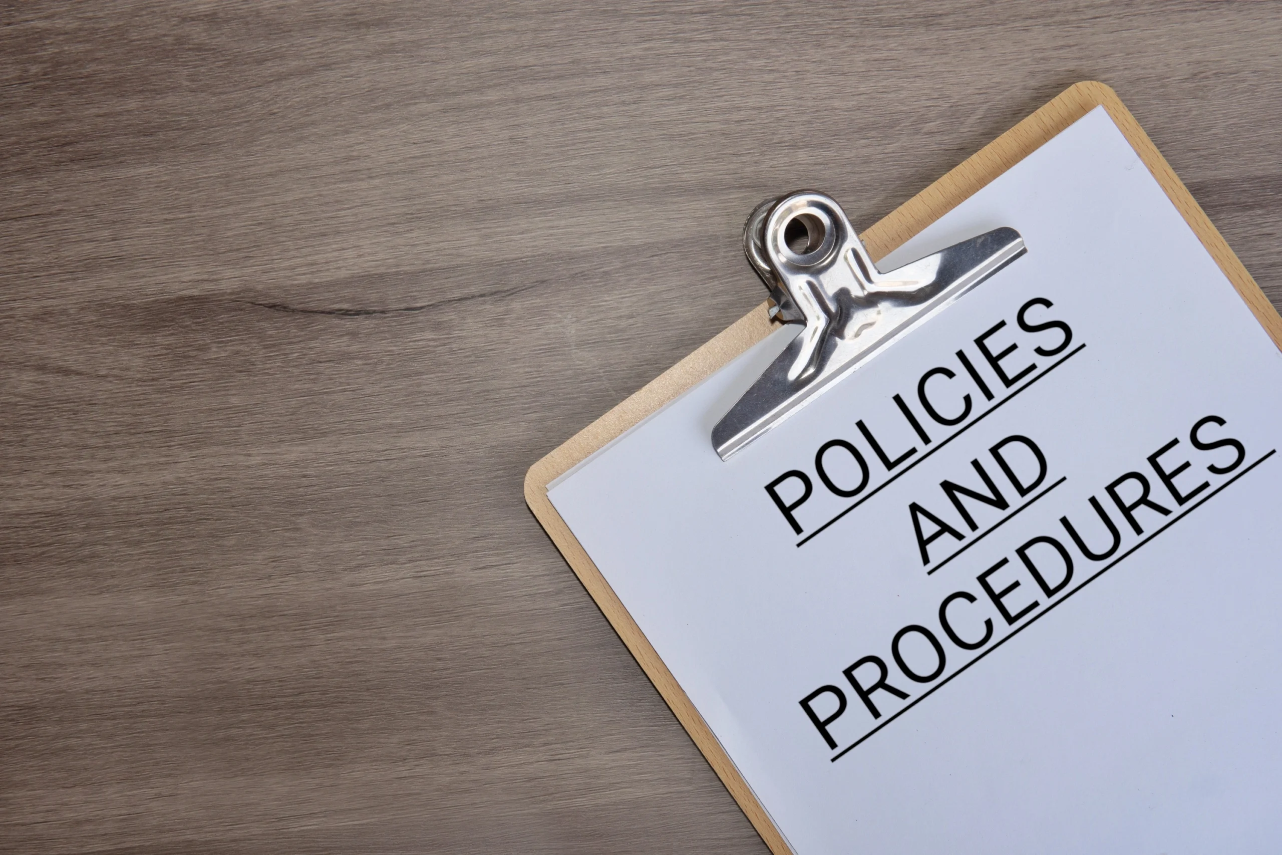 Policies and Procedures List for AI Systems - Risk Professionals